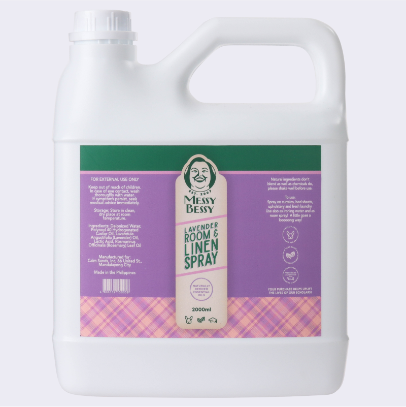 Lavender Room & Linen Spray – MESSY BESSY / CALM SANDS INC
